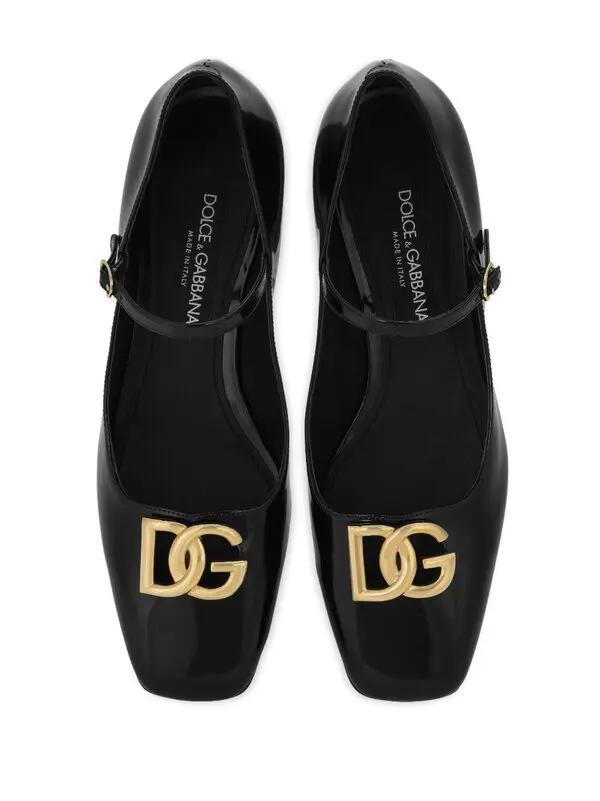 Dolce & Gabbana Logo-plaque Mary Jane Shoes
