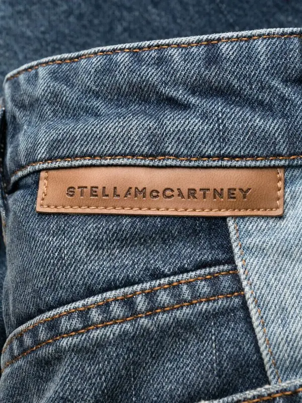 Stella McCartney Double Tone Wide-leg Jeans