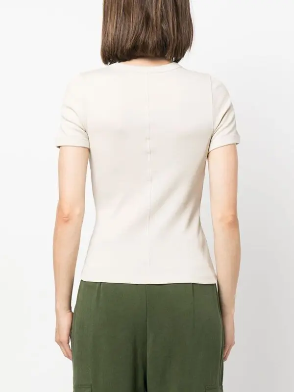 FLORE FLORE Crew-neck Cotton T-shirt