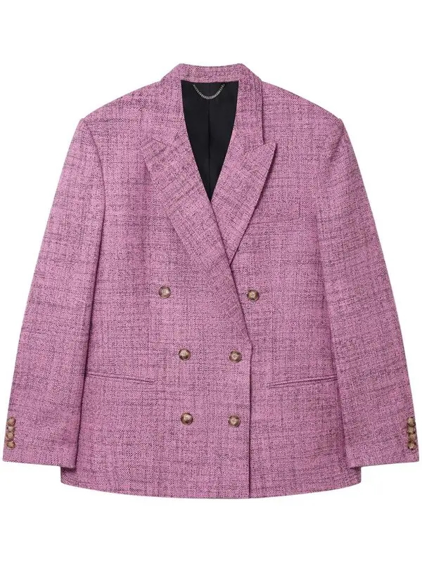 Stella McCartney Double-breasted Wool Blazer