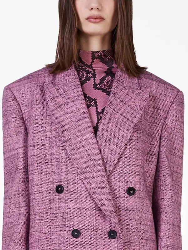 Stella McCartney Double-breasted Wool Blazer
