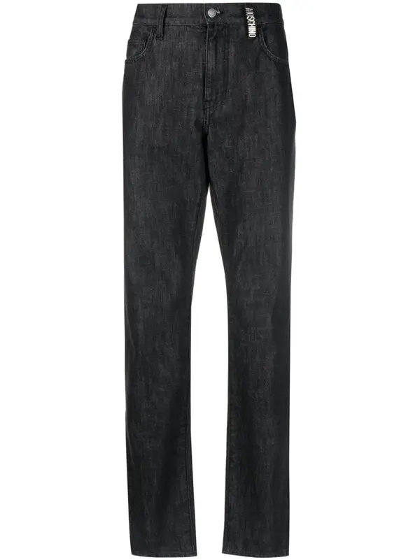 Moschino Dark Wash Slim-fit Jeans