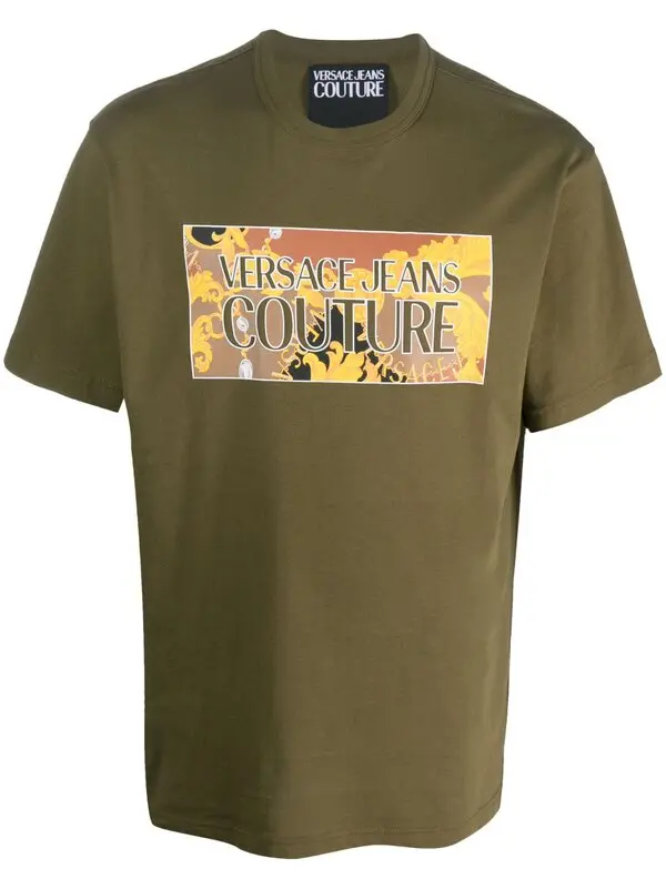 Versace Logo-print Cotton T-shirt