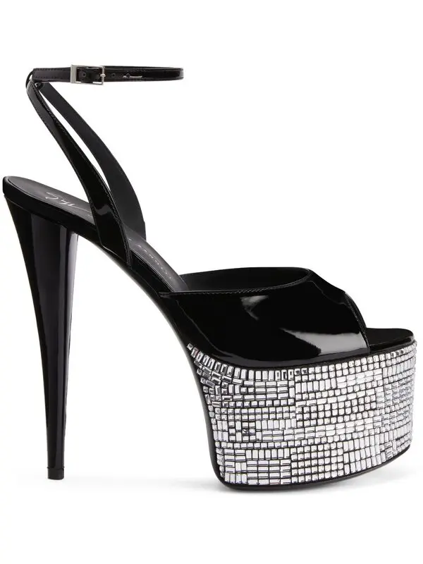 GIUSEPPE ZANOTTI 150mm Gz Aida Platform Sandals