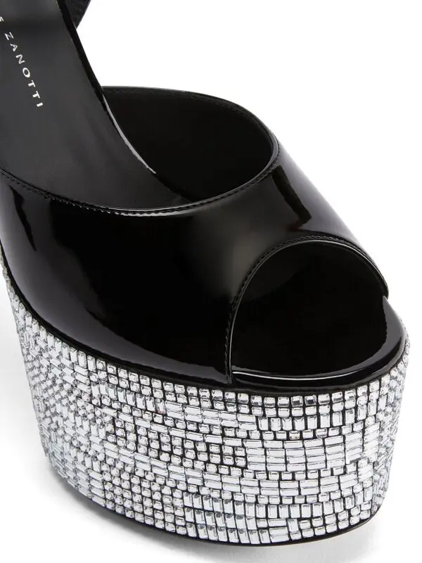 GIUSEPPE ZANOTTI 150mm Gz Aida Platform Sandals