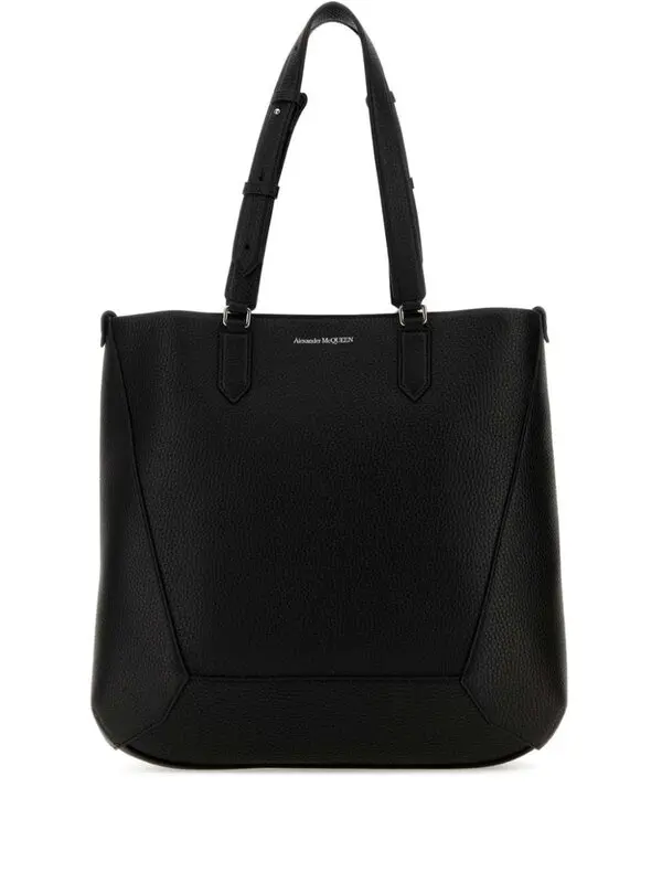 Alexander McQueen Edge Tote Bag - Black