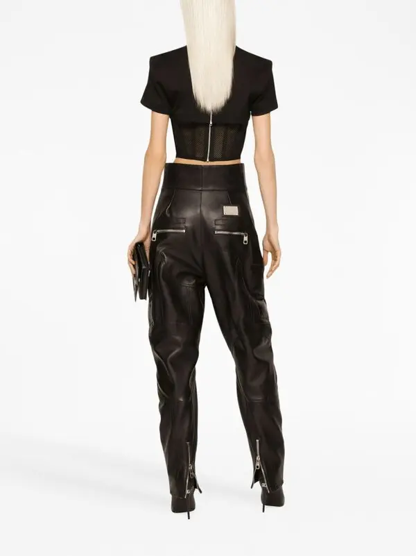 Dolce & Gabbana Panelled High-waisted Trousers