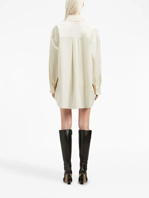 Palm Angels Palms-embroidered Poplin Shirt