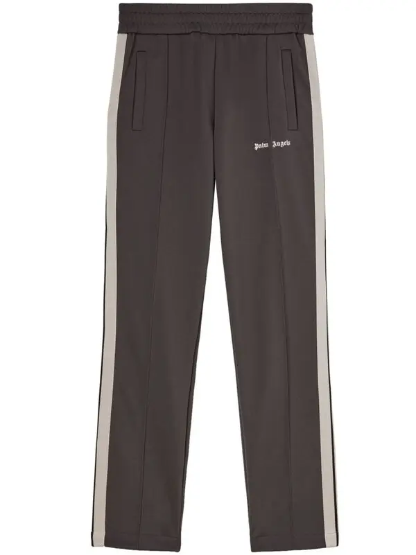 Palm Angels Logo-print Side-stripe Track Pants