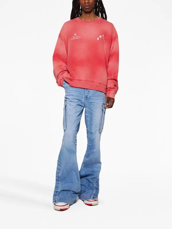 Amiri Vintage Collegiate Cotton Sweatshirt