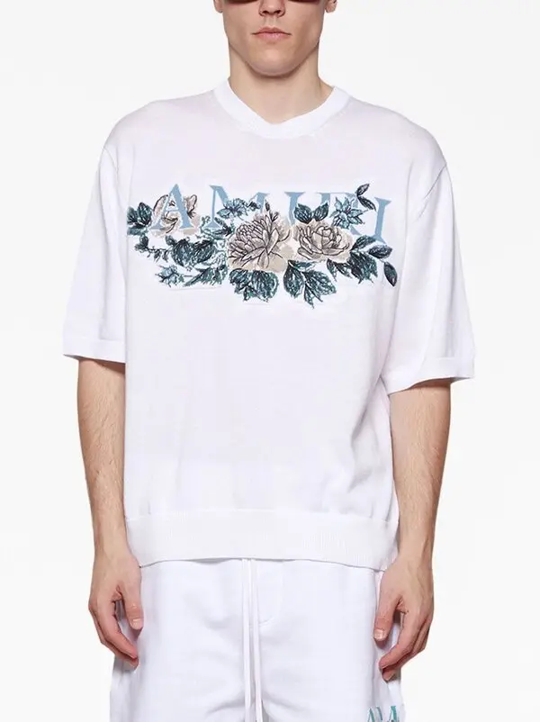 Amiri Logo-print Cotton T-shirt