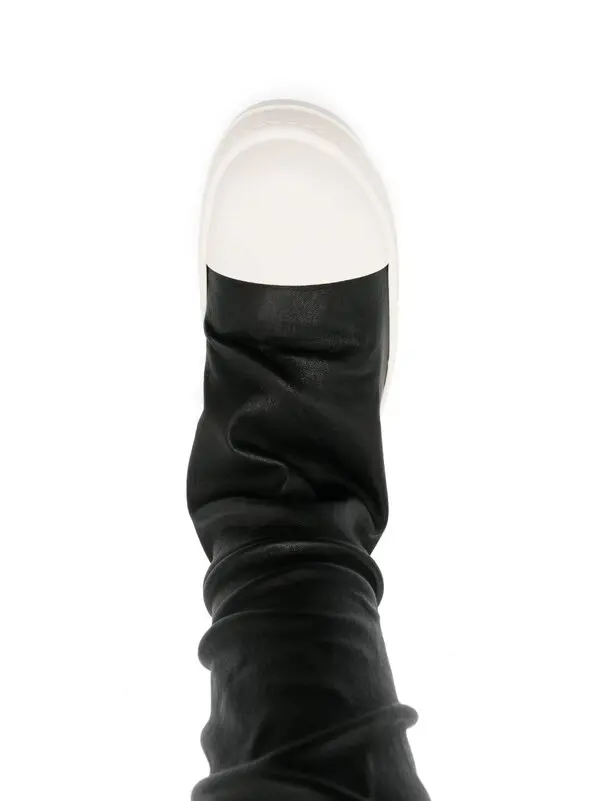 Rick Owens Stocking Over-the-kee Boots - Black