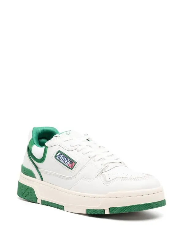 AUTRY Clc Leather Low-top Sneakers - White