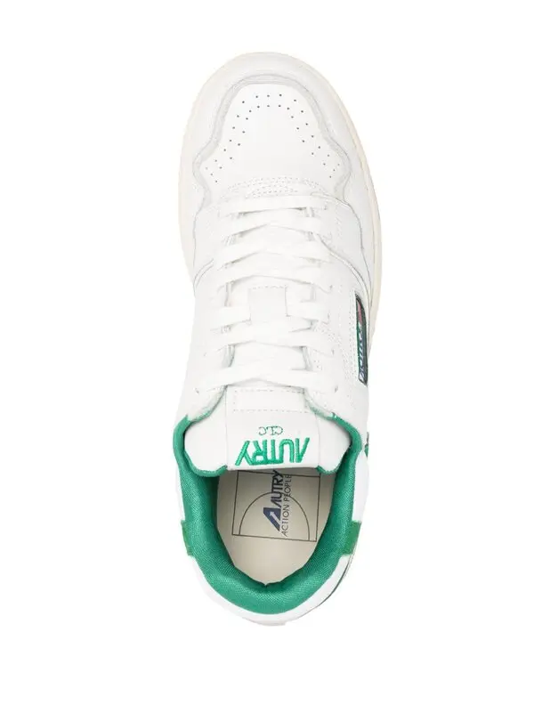 AUTRY Clc Leather Low-top Sneakers - White