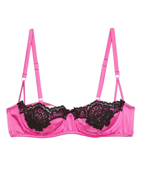 FLEUR DU MAL All About Eve Balconette Bra - Pink