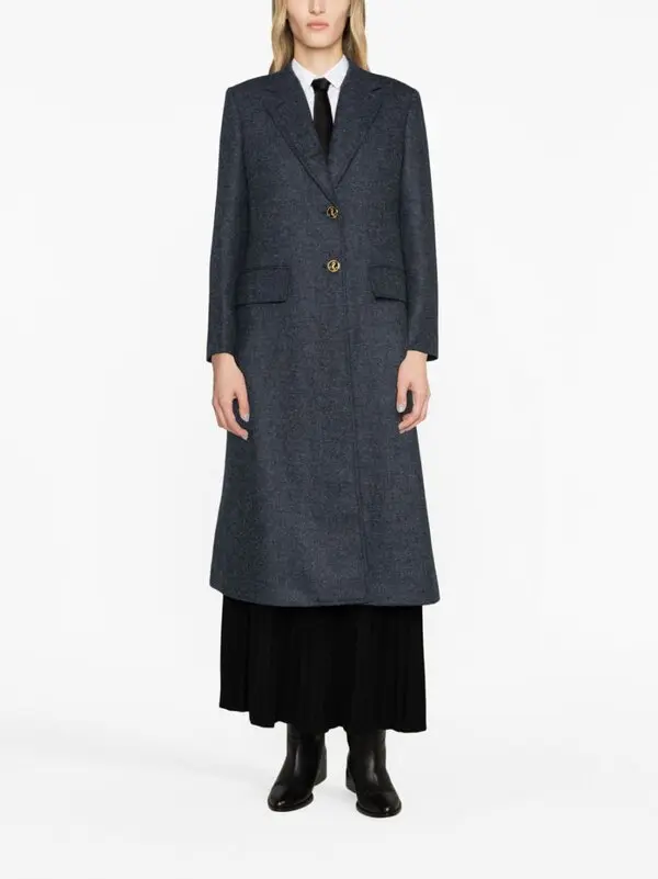 Thom Browne Single-breasted Wool Coat