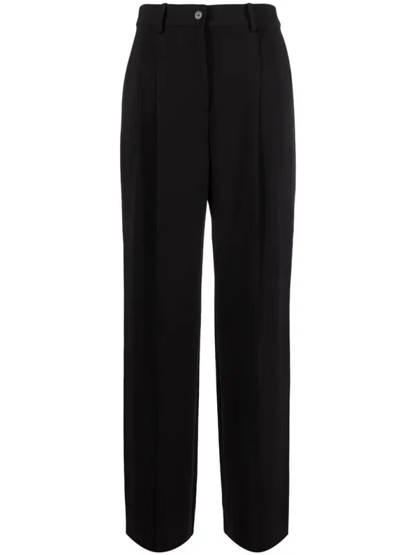 Calvin Klein Mid-rise Wide-leg Trousers