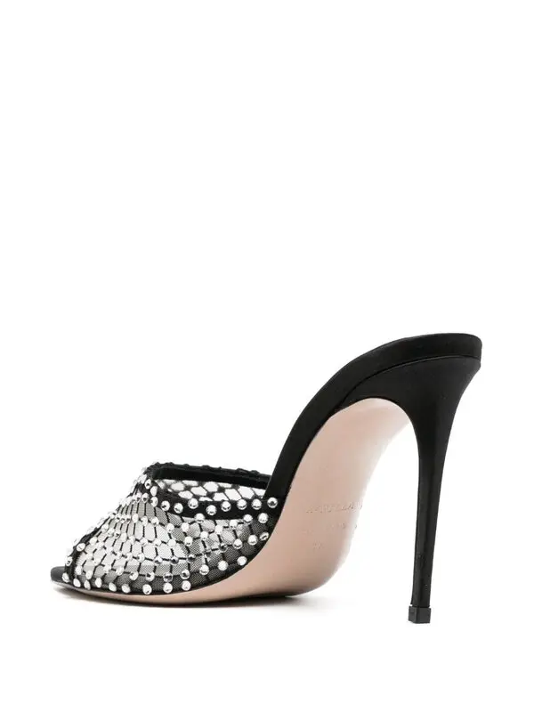 LE SILLA 100mm Gilda Crystal-embellished Sandals