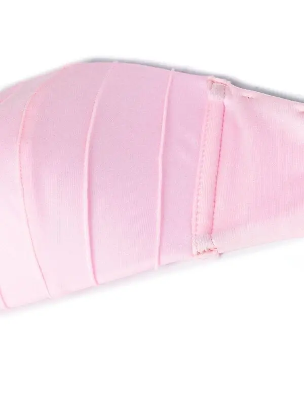 NOIRE SWIMWEAR High-waist Belted Bikini Set - Pink