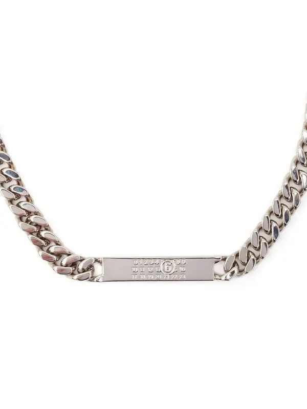 MAISON MARGIELA Numbers-motif Chain Necklace