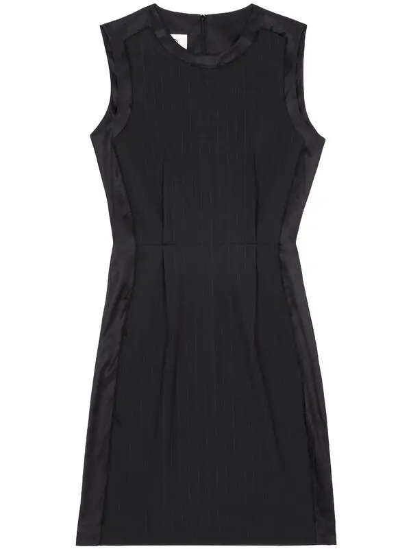 MAISON MARGIELA Pinstriped Sleeveless Minidress