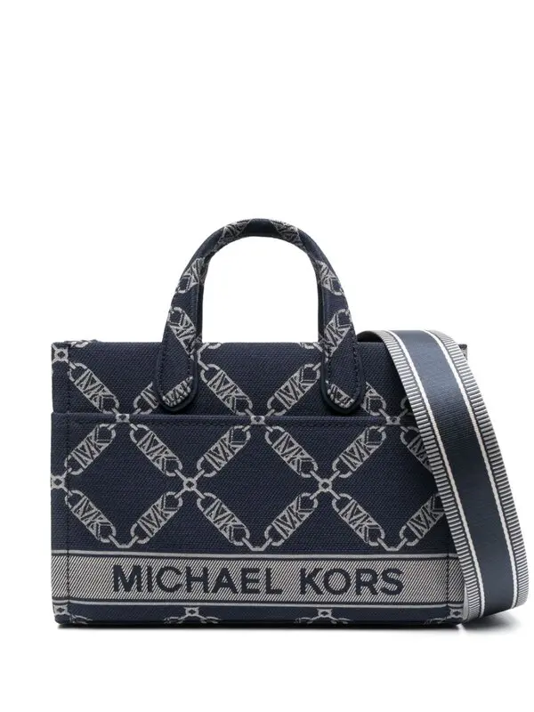 Michael Kors Gigi Empire Logo-jacquard Tote Bag