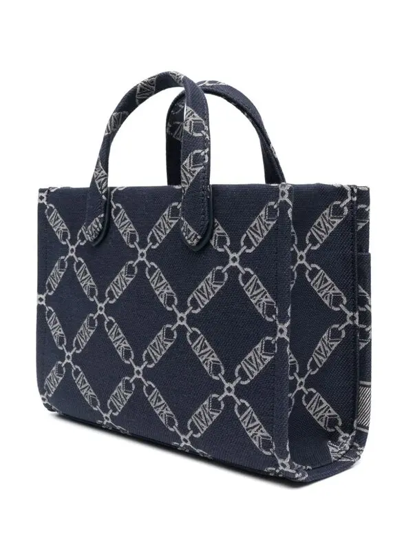 Michael Kors Gigi Empire Logo-jacquard Tote Bag