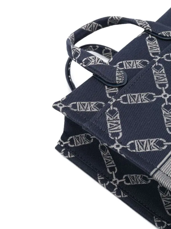 Michael Kors Gigi Empire Logo-jacquard Tote Bag
