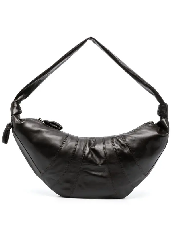 LEMAIRE Large Croissant Shoulder Bag - Brown