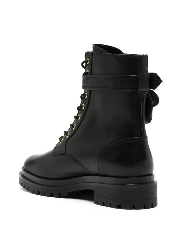 Ralph Lauren Cammie Lace-up Leather Boots