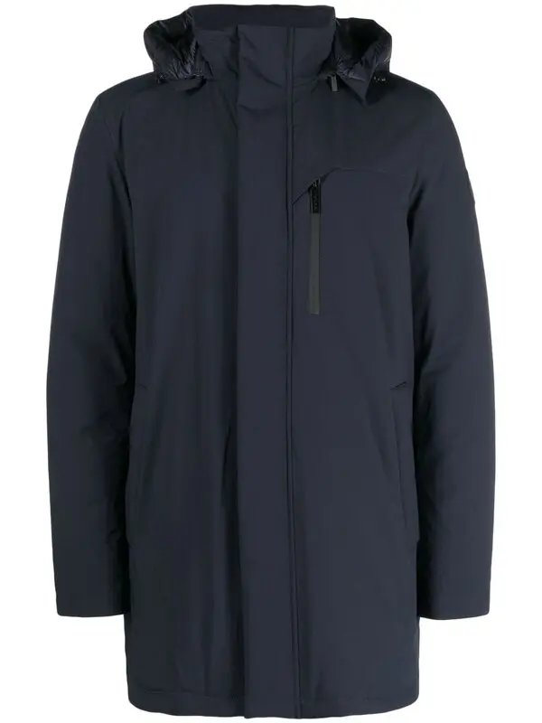 Woolrich Logo-patch Padded Coat
