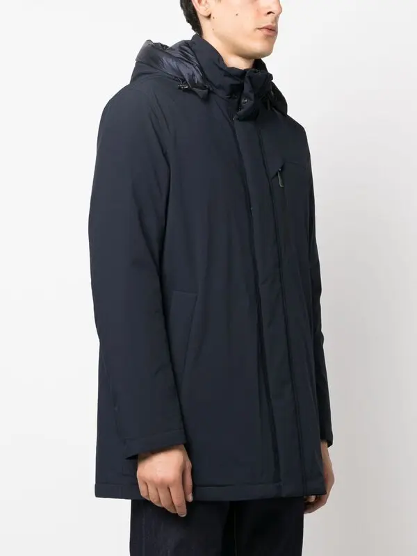 Woolrich Logo-patch Padded Coat