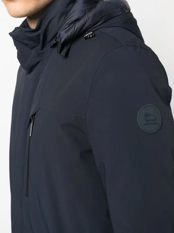 Woolrich Logo-patch Padded Coat
