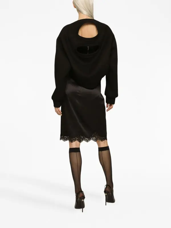 Dolce & Gabbana Bonded-seam Semi-sheer Corset