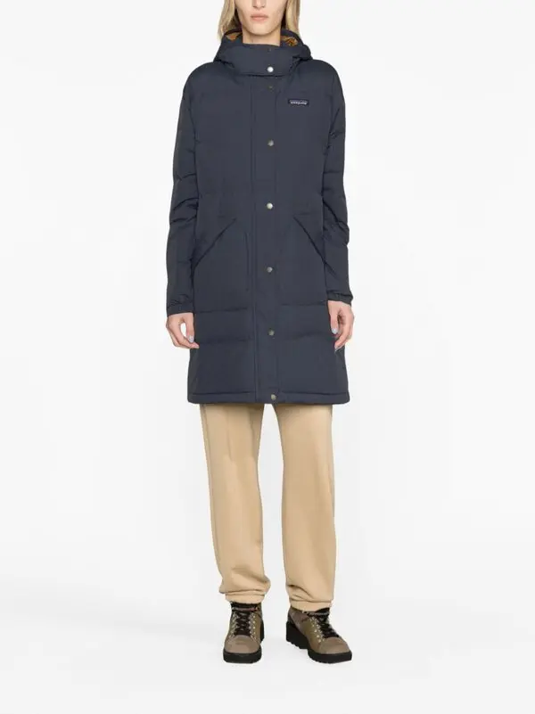 Patagonia Downdrift Logo-patch Parka Coat
