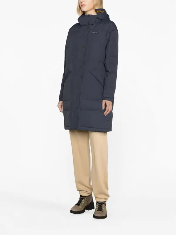 Patagonia Downdrift Logo-patch Parka Coat