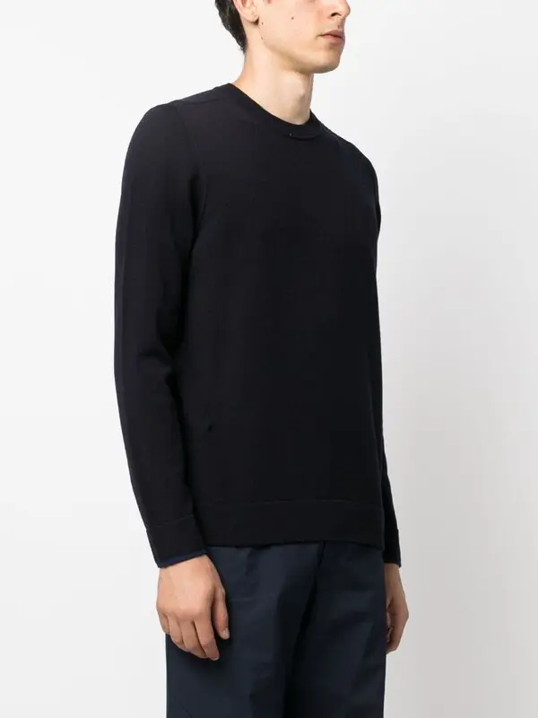 Stone Island Compass-patch Crew-neck Jumper