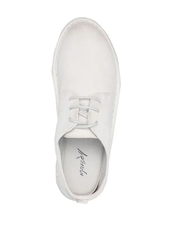 Marsèll Sancrispa Suede Derby Shoes - White