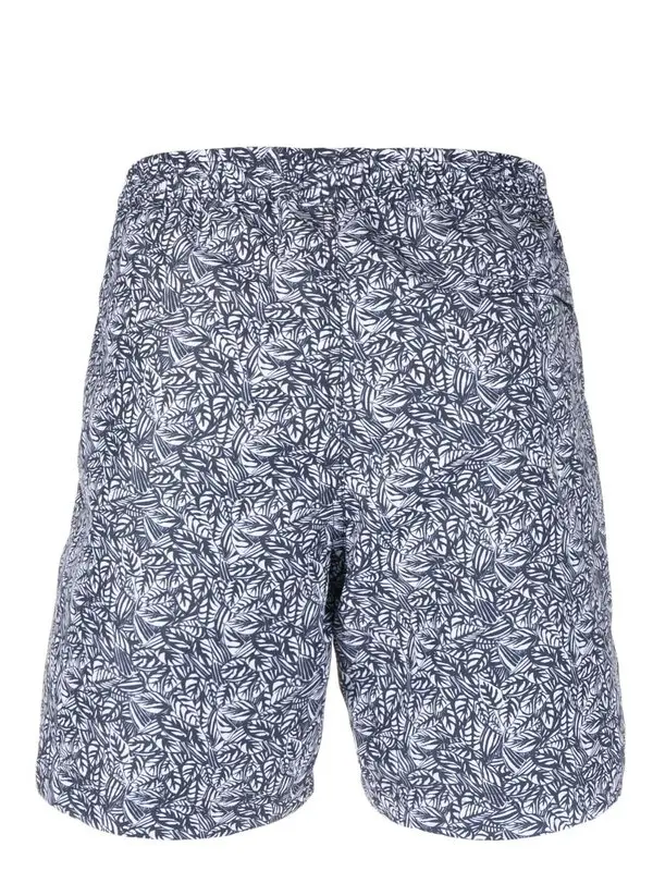 Sunspel Graphic-print Swim Shorts