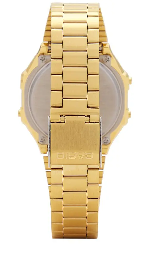 Casio Vintage A168 Series Digital Watch - Gold
