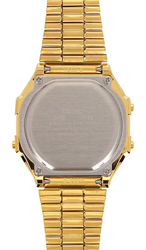 Casio Vintage A168 Series Digital Watch - Gold