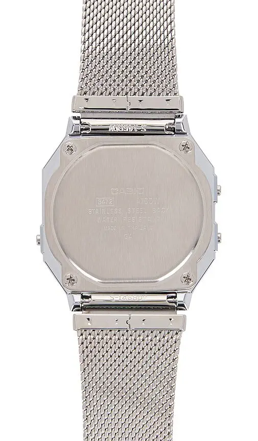 Casio Vintage A700 Series Watch In Metallic