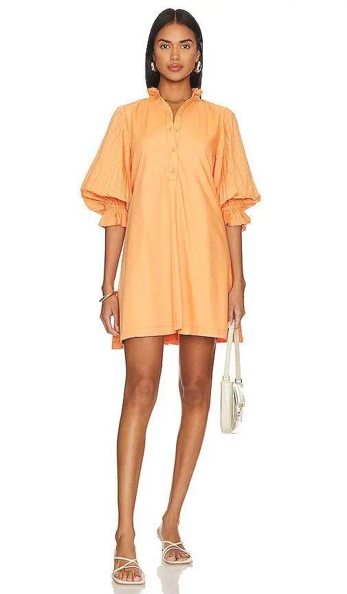sovere focus pleated dress Sovere / Women's Focus Pleated Minidress In Lt Pink