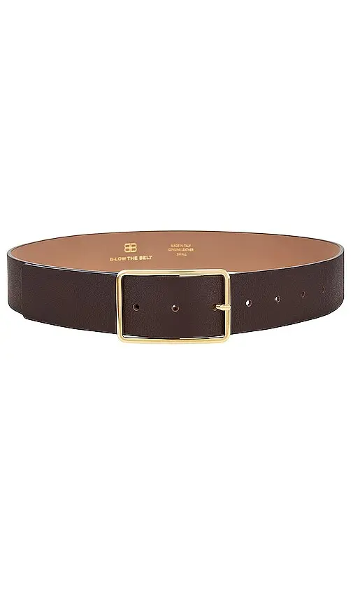 B-low The Belt Milla Belt - Chocolate & Gold