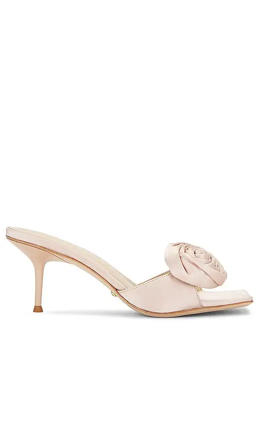Raye Rosette Mule - Nude
