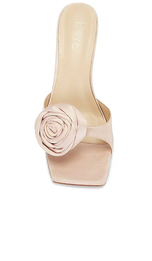 Raye Rosette Mule - Nude