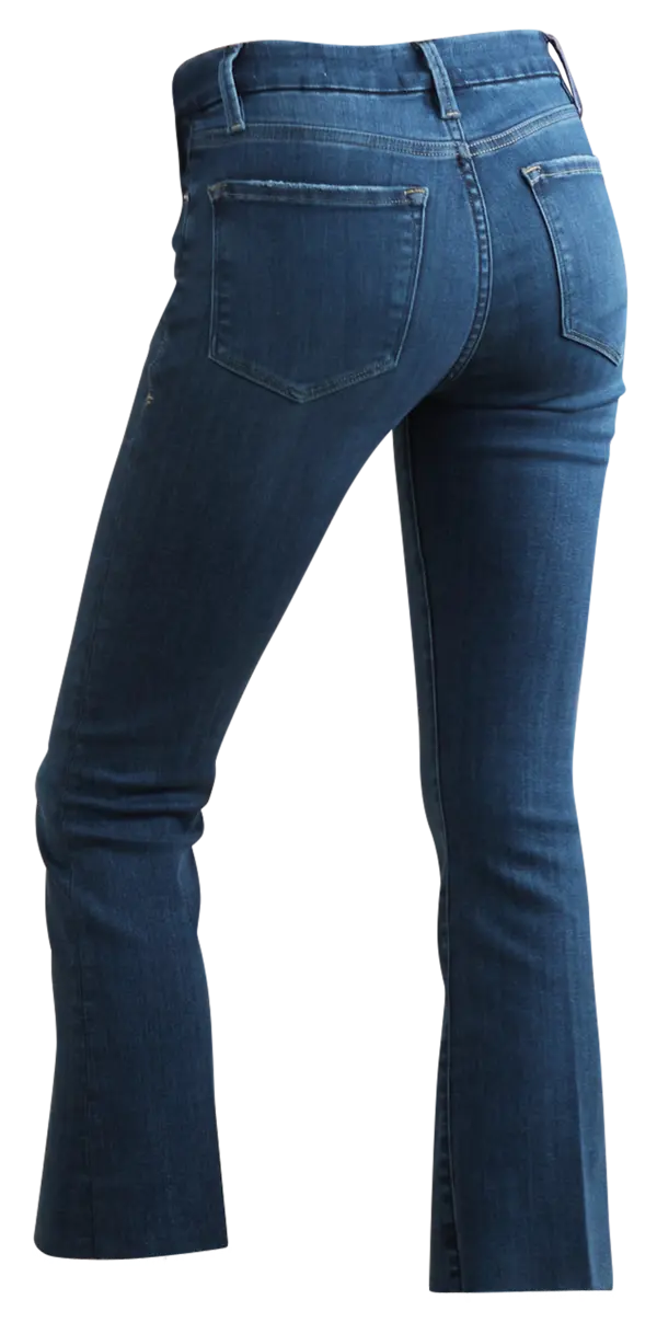 FRAME Le Crop Mini Boot Jeans