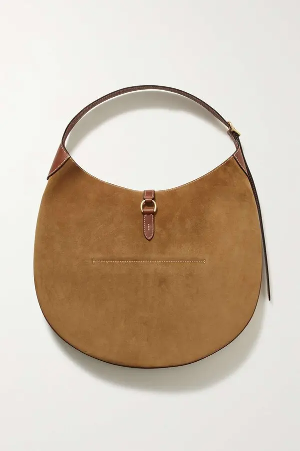 Polo Ralph Lauren Polo Id Medium Suede Shoulder Bag