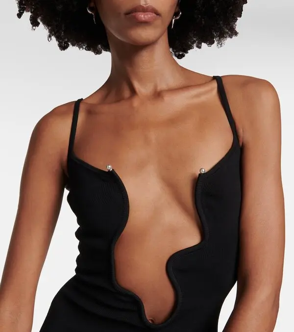 Christopher Esber Salacia Sleeveless Midi Dress - Black