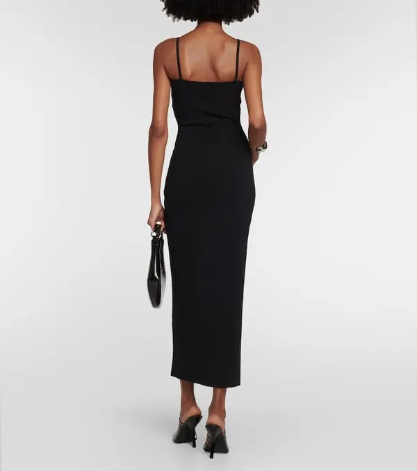 Christopher Esber Salacia Sleeveless Midi Dress - Black
